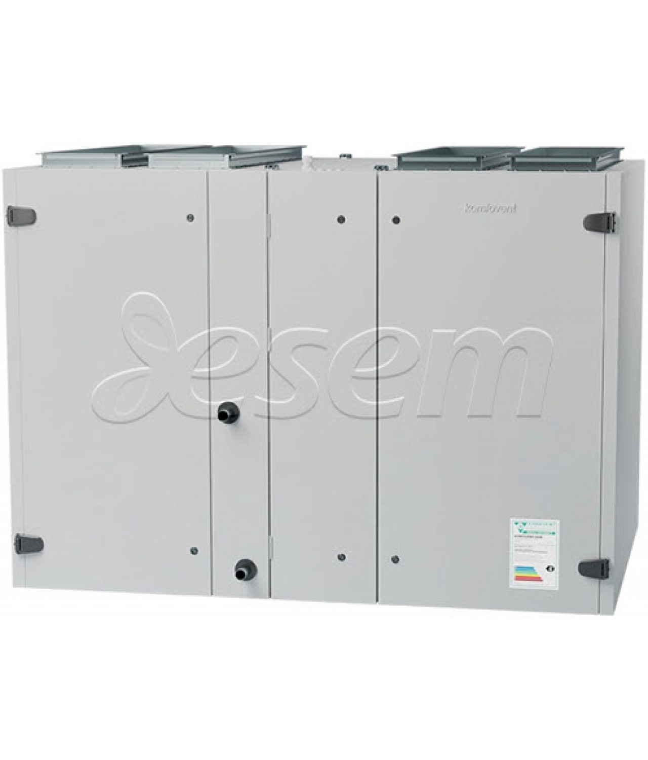 Verso R rotaciniai rekuperatoriai | el-vent.com™